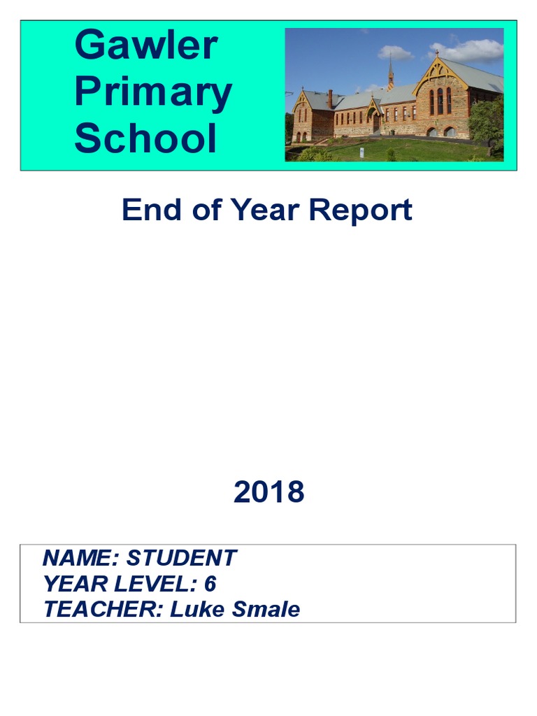 End Year Reports For Portfolio | PDF | Social Science | Learning