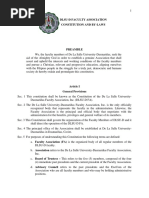 SPTA Constitution and By-Laws Overview | PDF | Quorum | Government