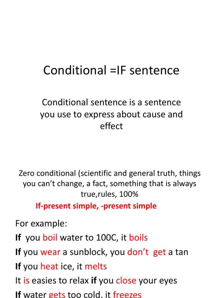 Conditionals | PDF | Syntax | Language Mechanics