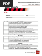 Guest Room Inspection Checklist | PDF | Bathroom | Home