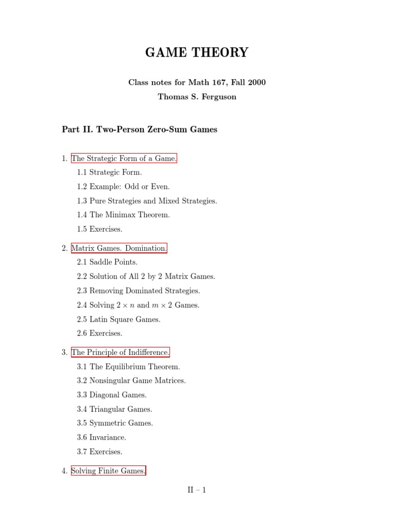 Mat PDF | PDF | Utility | Game Theory