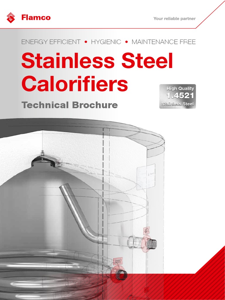 Bro Eng SST Calorifiers | Download Free PDF | Water Heating | Hvac