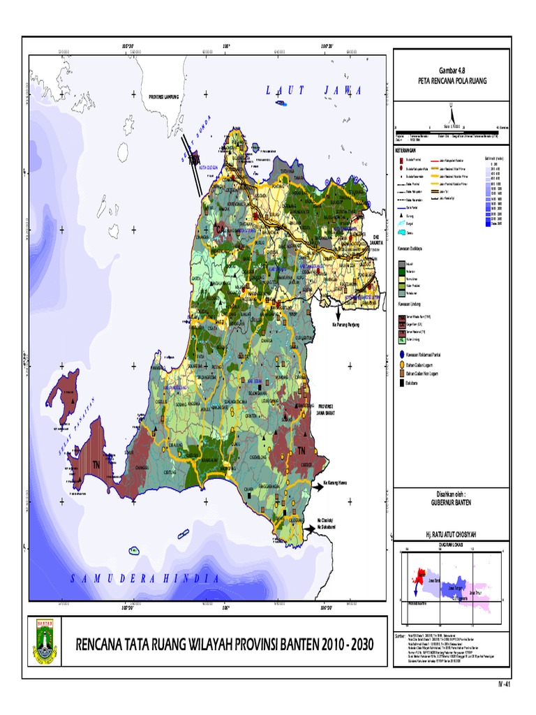 4.8 Peta Rencana Pola Ruang Serang PDF | PDF