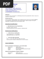 WORK PERMIT RECEIVER RESUME Latest | PDF