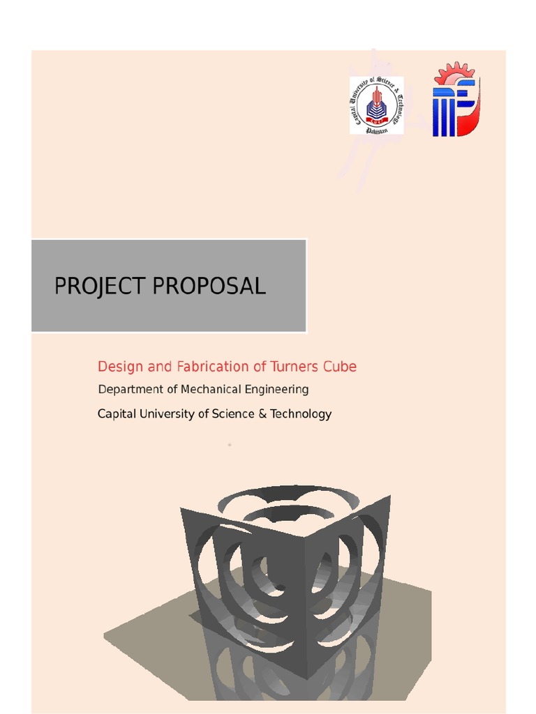 Mechanical Design Project Proposal.pdf | Machining | Drilling