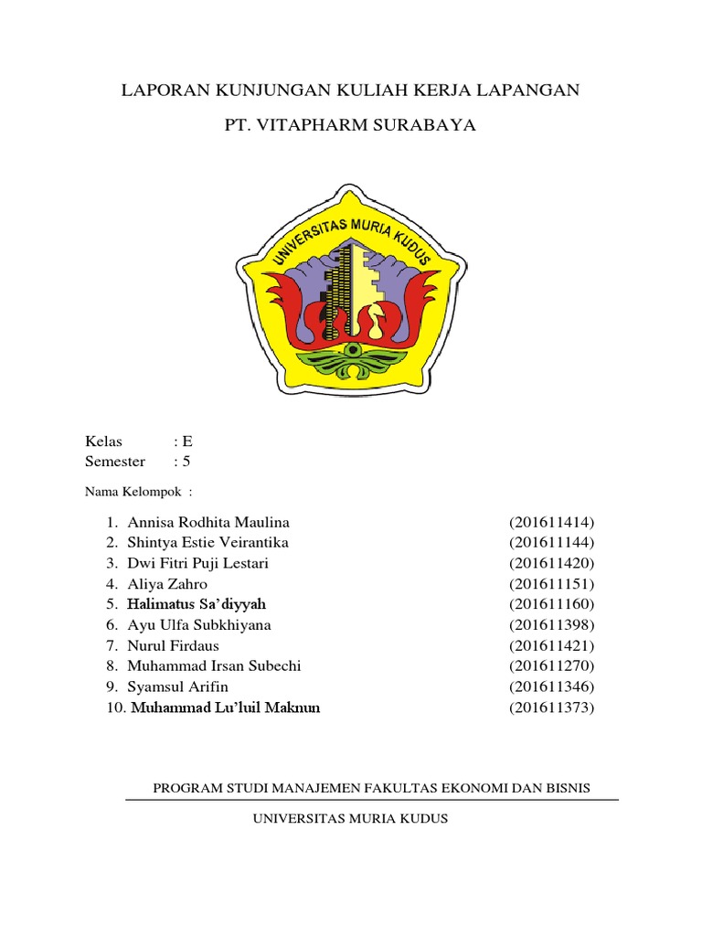 Laporan Kunjungan Kuliah Kerja Lapangan | PDF