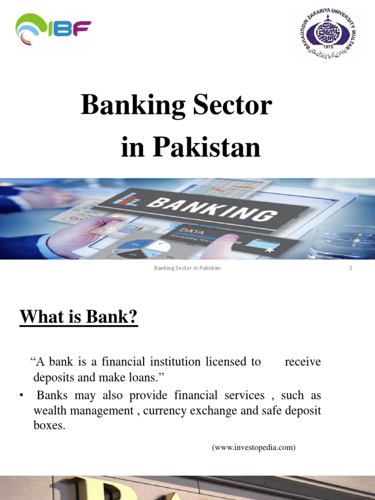 Overview of Pakistan's Banking Sector | PDF | Banks | Economies