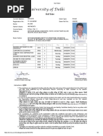 IGNOU Payment Receipt | PDF