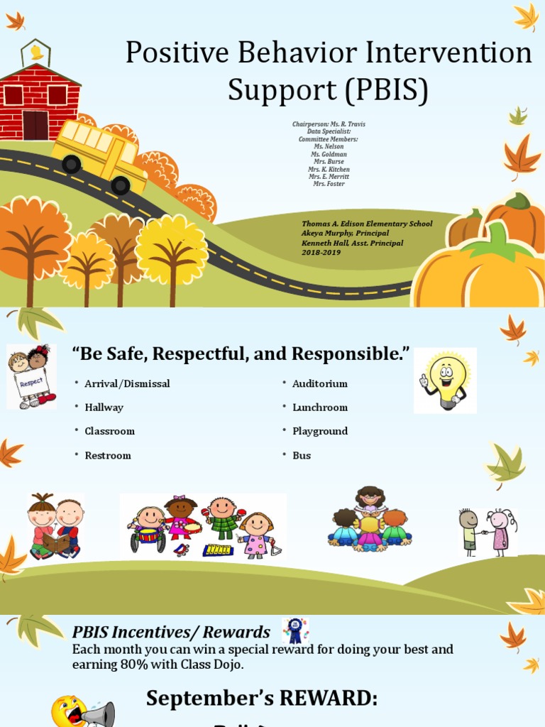 Assembly Positive Behavior Intervention Support Pbis Powerpoint R | PDF ...