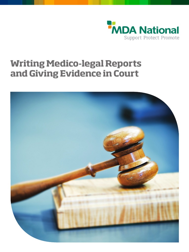Writing Medico Legal Reports Giving Evidence in Court | PDF | Witness ...