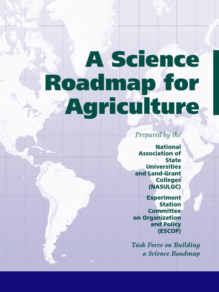 Agricultural Road Map | PDF | Biomass | Renewable Resources