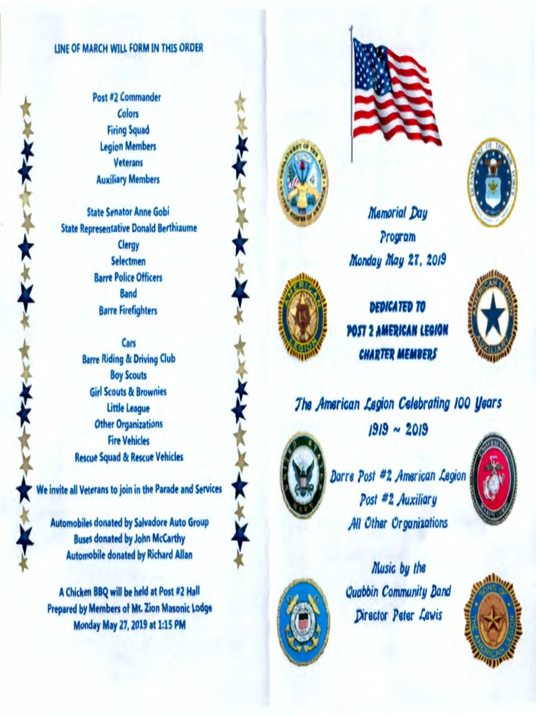 Memorial Day Program | PDF