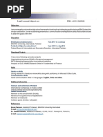 Cover Letter International Organization For Migration (IOM) | PDF