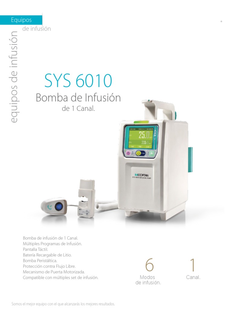 Bomba SYS6010 | PDF | Informática | Ingeniería Informática