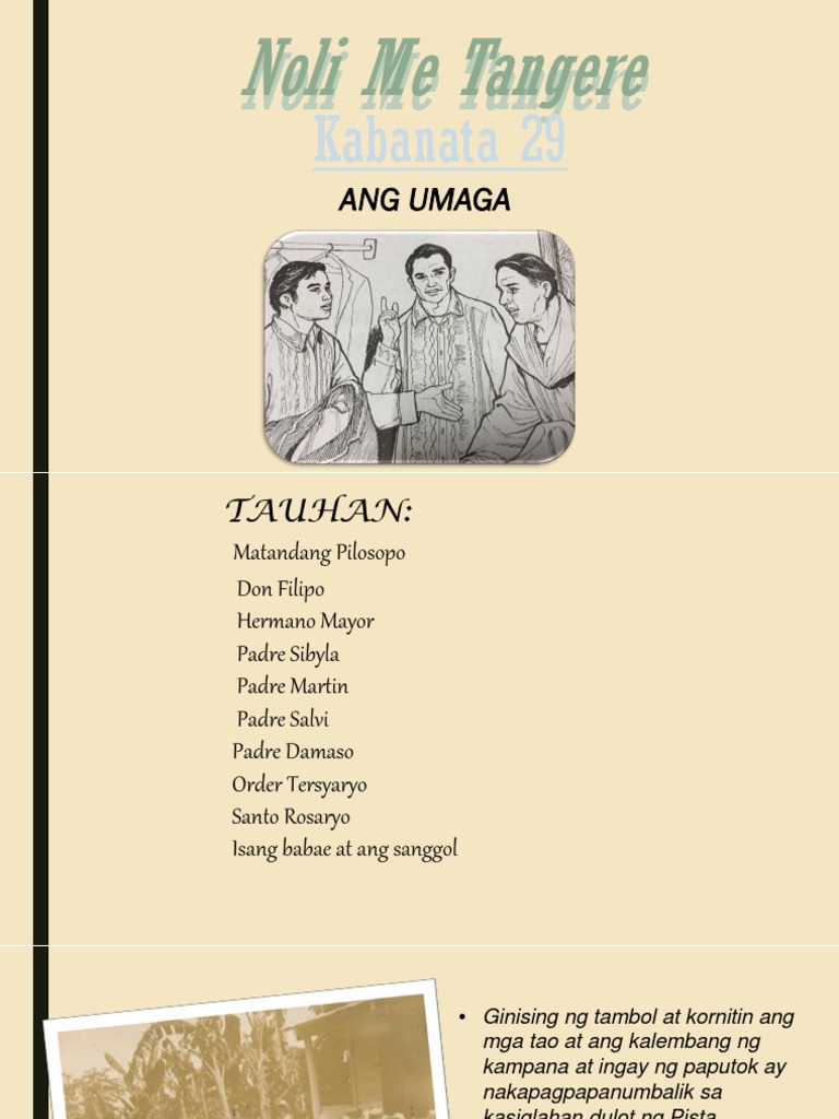 Noli Me Tangere Kab. 29 | PDF