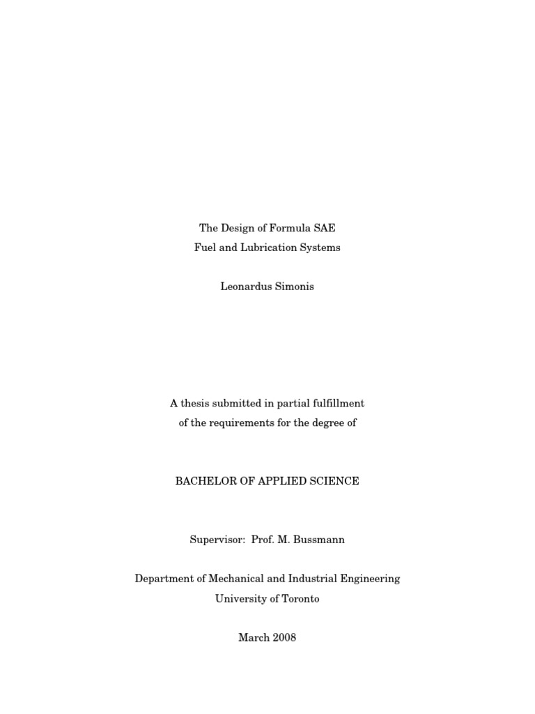 FSAE Fuel Tank Design Overview | PDF | Fuel Injection | Internal ...