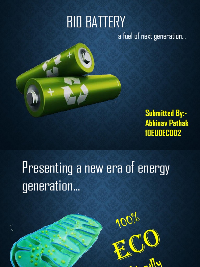 Overview of Bio Battery Technology | PDF | Energy Storage | Chemistry