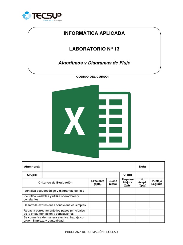 Lab 13 - Algoritmos | Descargar gratis PDF | Programa de computadora | Programación