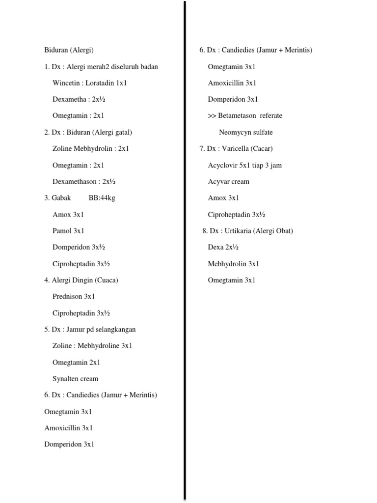 Obat Racik | PDF | Science & Mathematics