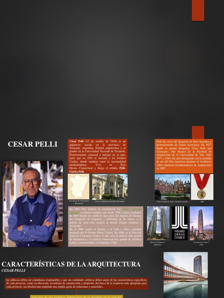 César Pelli: Arquitectura y Legado | PDF | Arte