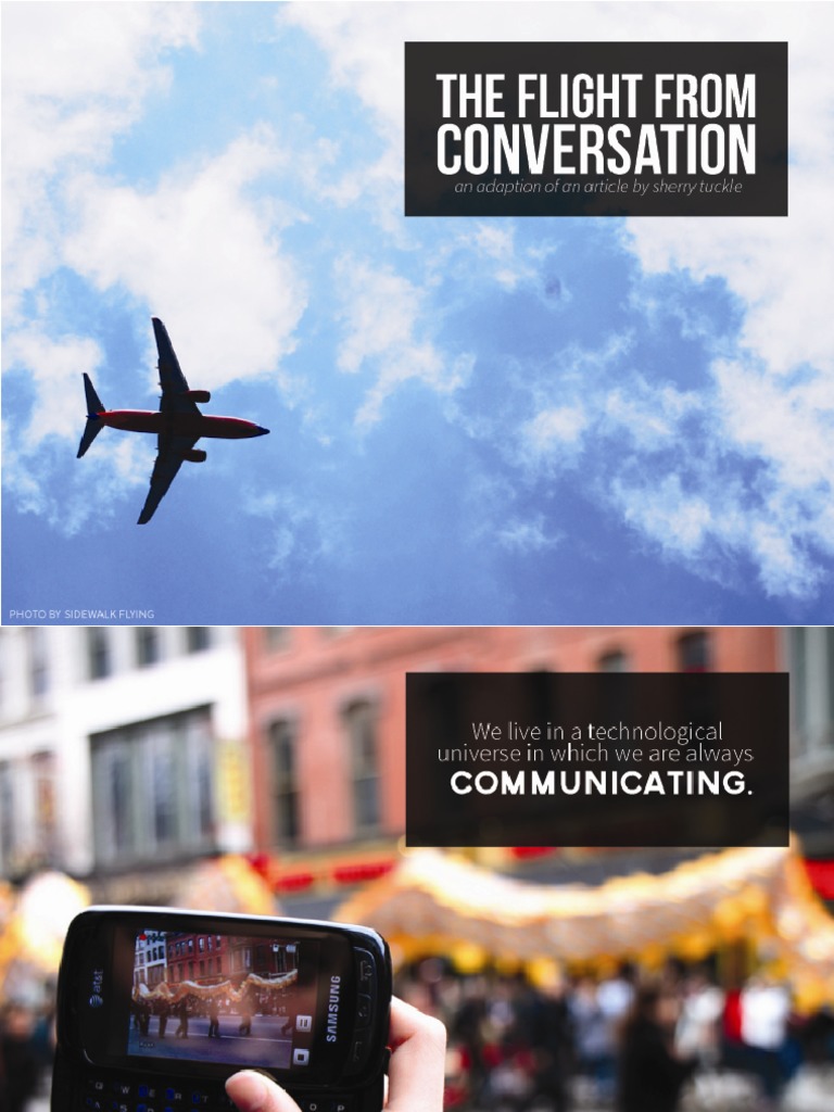 The Flight From Conversation | PDF