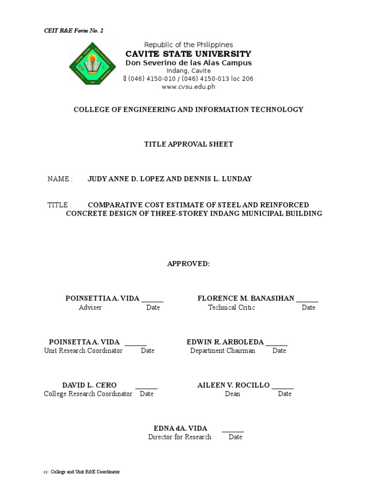 2 - Title Approval | PDF