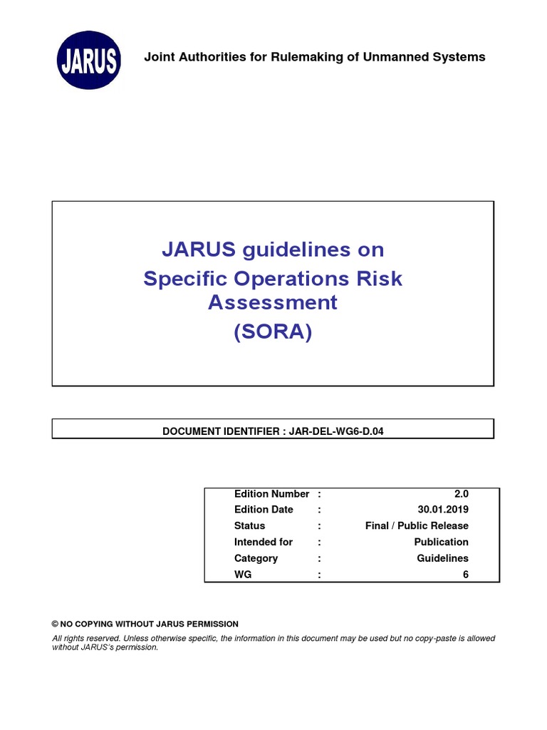 Jar Doc 06 Jarus Sora v2.0 | PDF | Risk Management | Risk