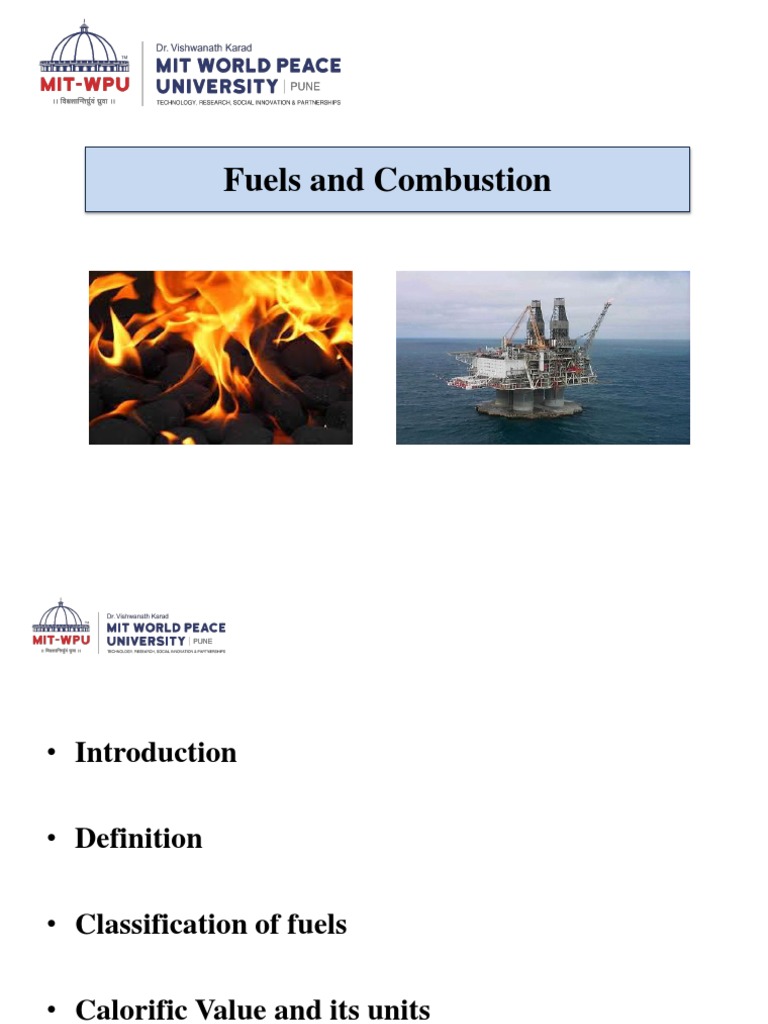 Fuels and Combustion | PDF | Greenhouse Gas | Petroleum