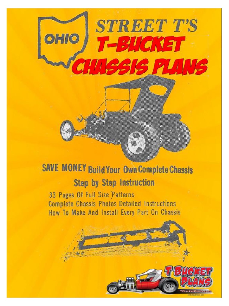 T Bucket Build Plans