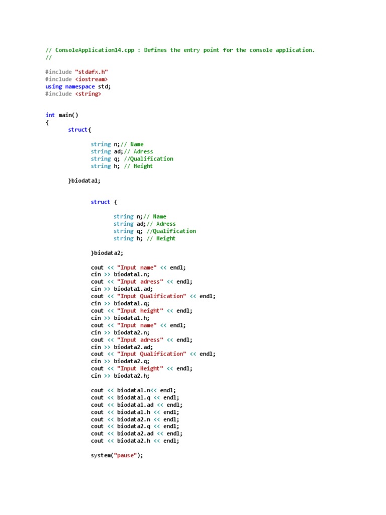 "Stdafx.h" : #Include #Include #Include | PDF | Computers