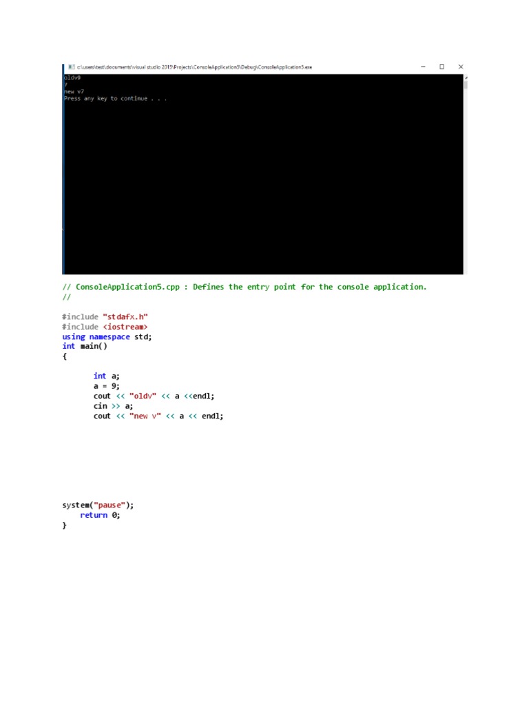 Consoleapplication5.Cpp: Defines The Entry Point For The Console ...