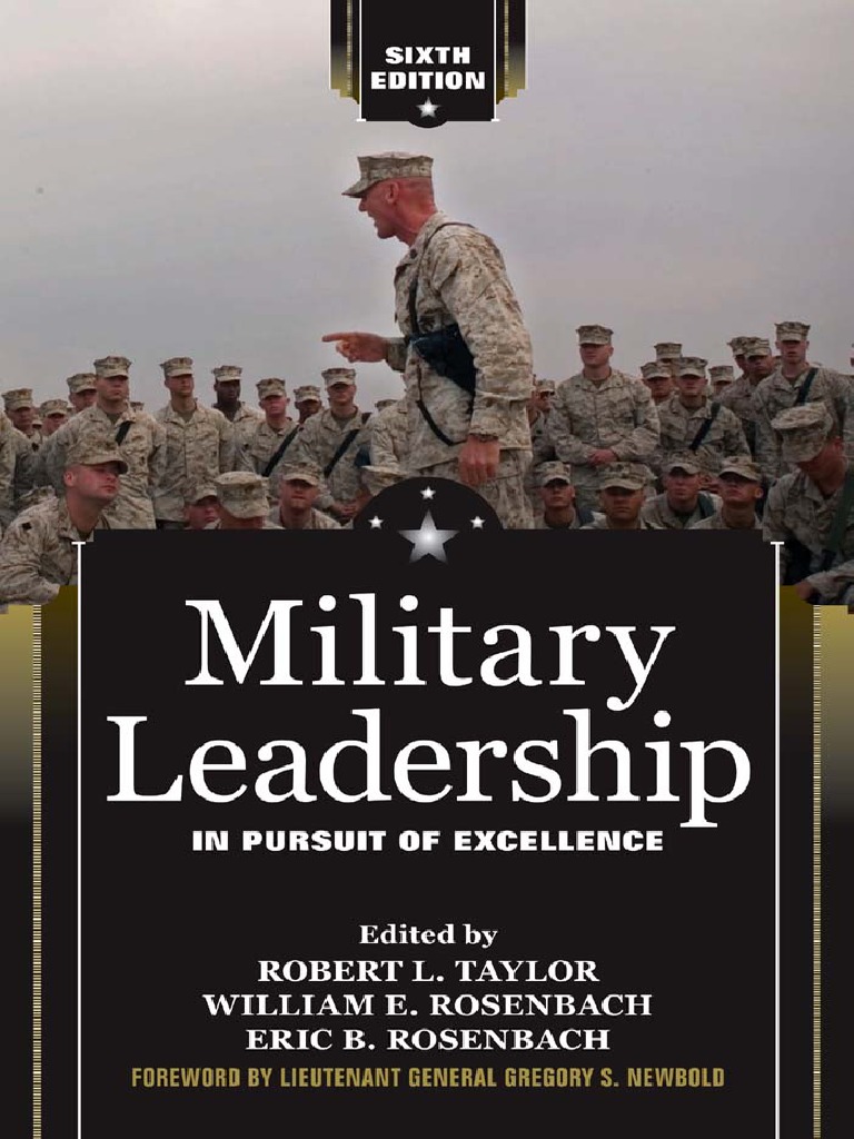 Military Leadership - in Pursuit of Excellence, 6th Edition PDF | PDF ...