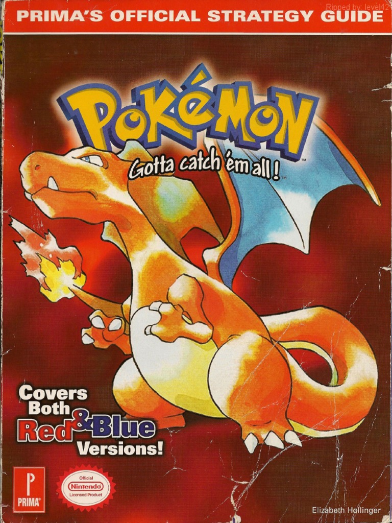 Pokémon Red & Blue Official Guide (Prima 1999) | PDF