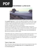 ELR, DALR, and SALR Explained | PDF | Meteorology | Atmosphere