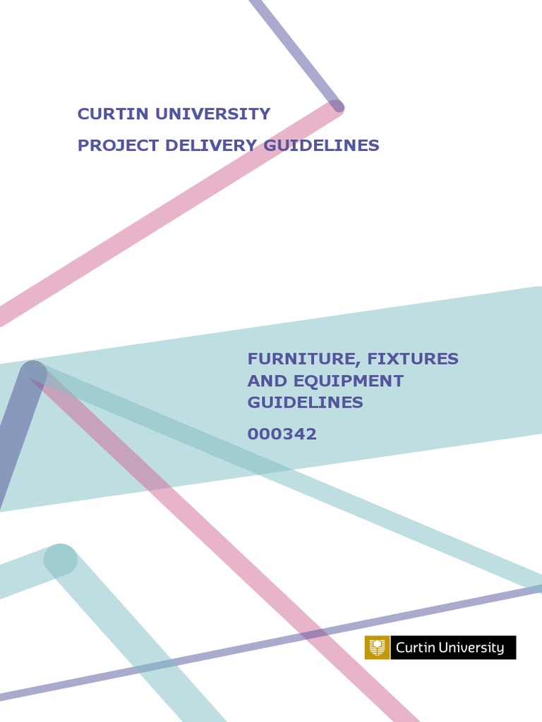 Furniture Fixtures Equipment Guidelines | PDF | Chair | Sustainability
