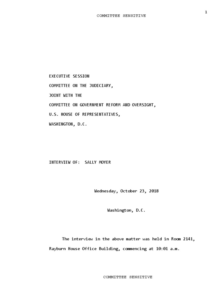 Sally Moyer 10.23.18 Testimony - Redacted DJ-1 | PDF ...