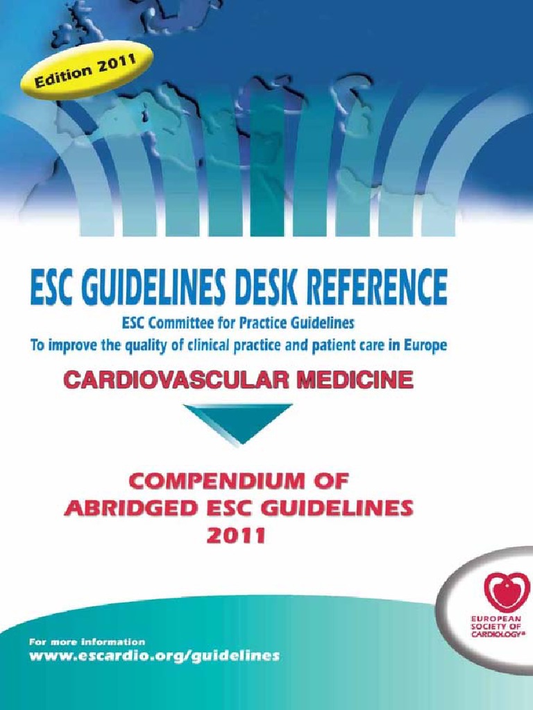 European Society of Cardiology-Esc Guidelines Desk Reference 2011 - Compendi PDF | PDF ...