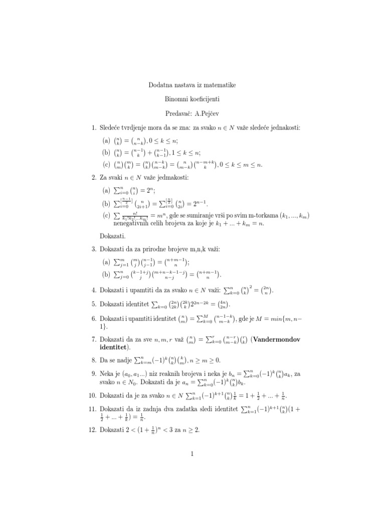 Binom Ap PDF | PDF