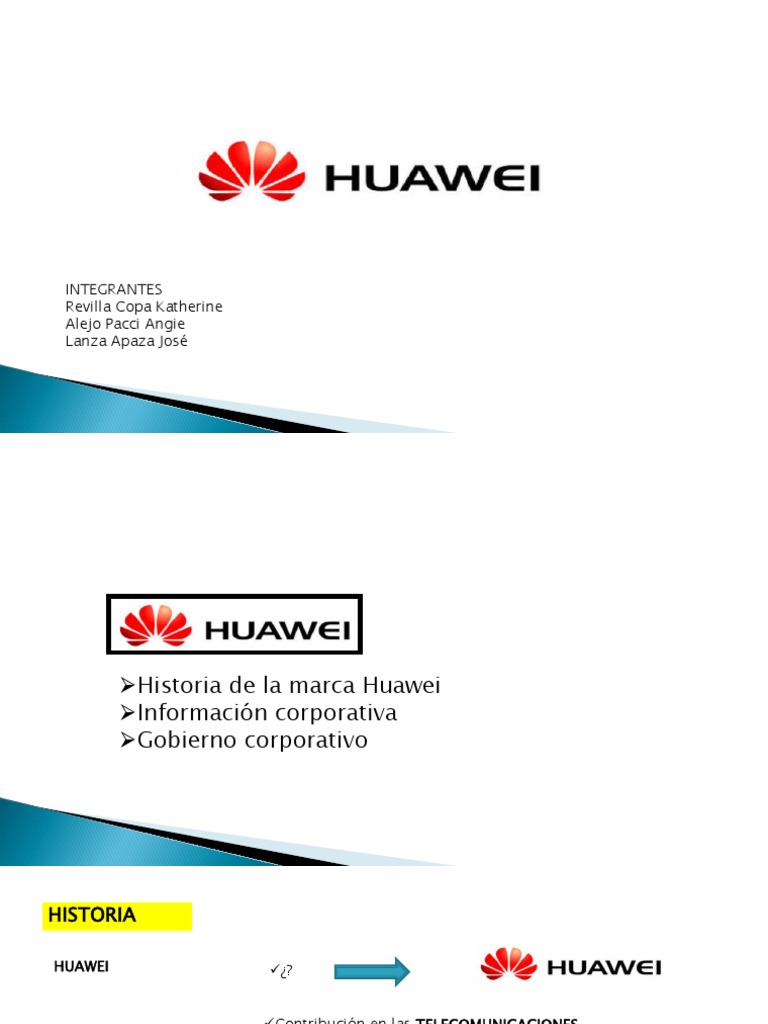Huawei | PDF | Tecnología de información y comunicaciones | Computación ...