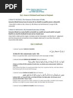 Six Kalimas in English Explained | PDF | Prophets And Messengers In ...