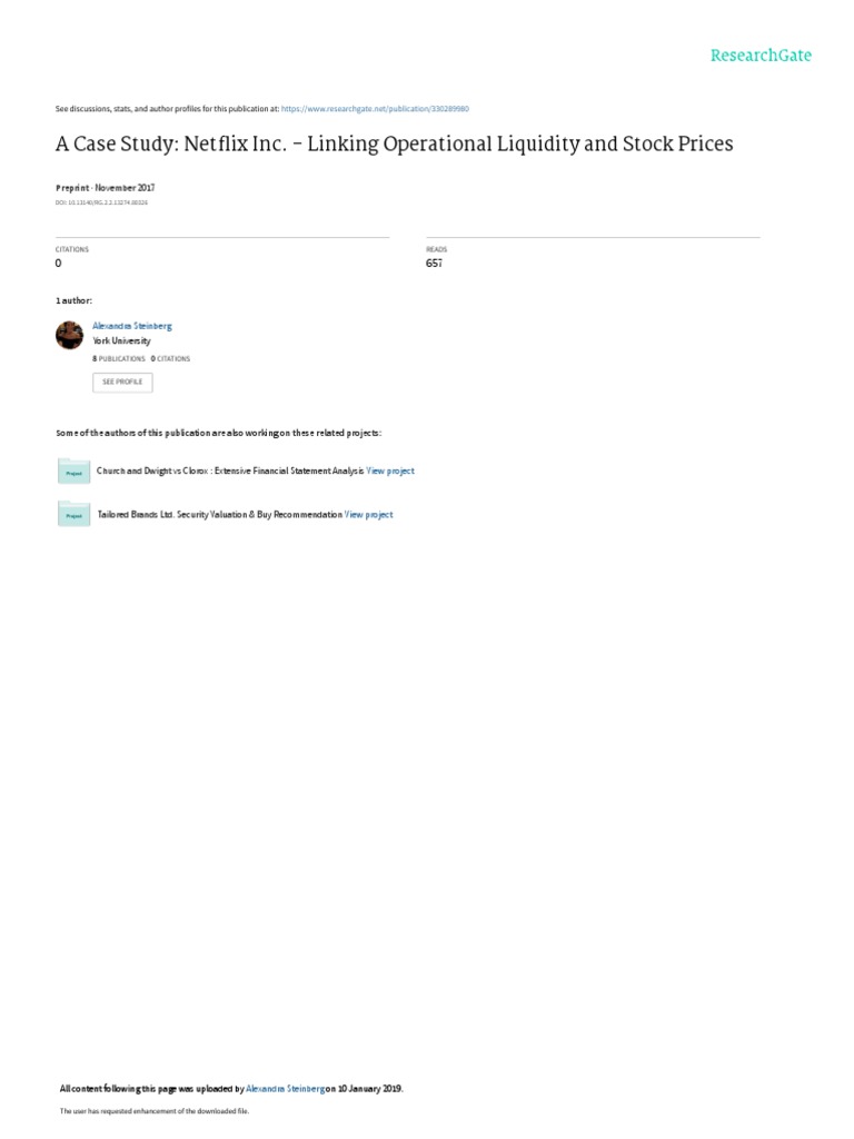 Netflix Case Study | PDF | Data Analysis | Standard Deviation
