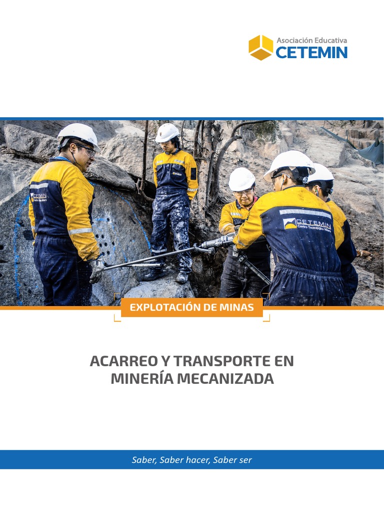 Acarreo y Transporte en Minería Mecanizada | PDF | Minería | Motor diesel