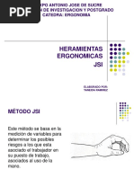 Método JSI - Job Strain Index | PDF