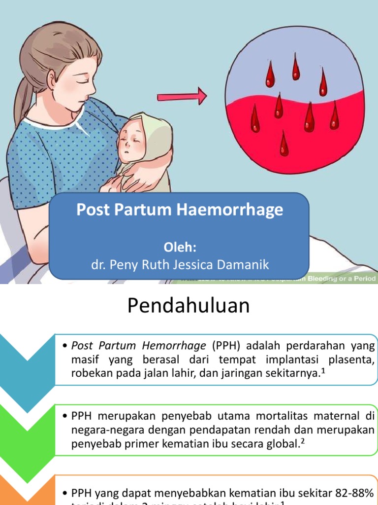 Panduan Perdarahan Pasca Persalinan | PDF | Kesehatan Holistik | Sains & Matematika