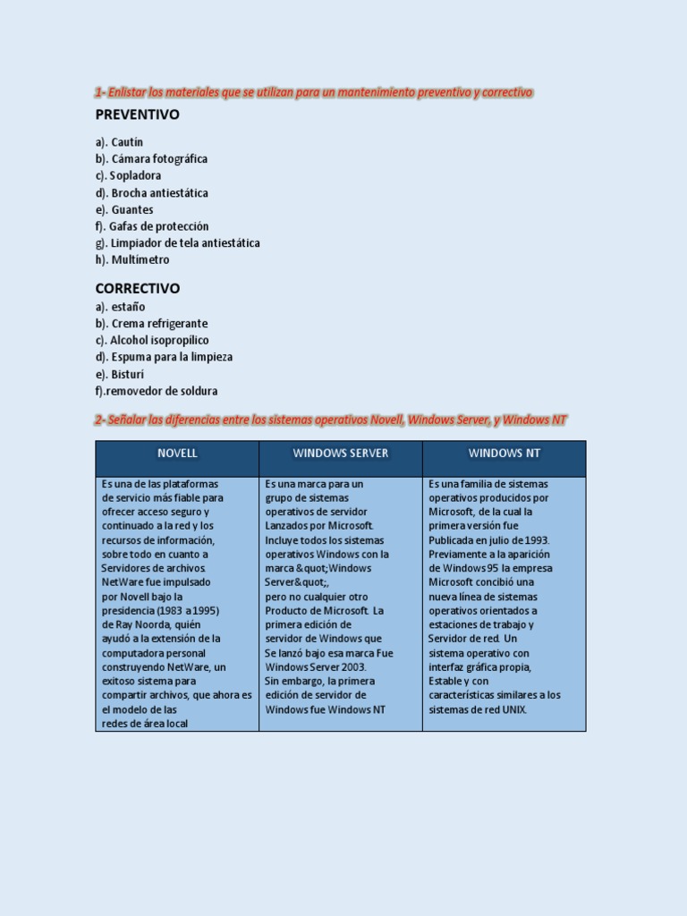 Tarea Info | PDF | Microsoft Windows | Microsoft