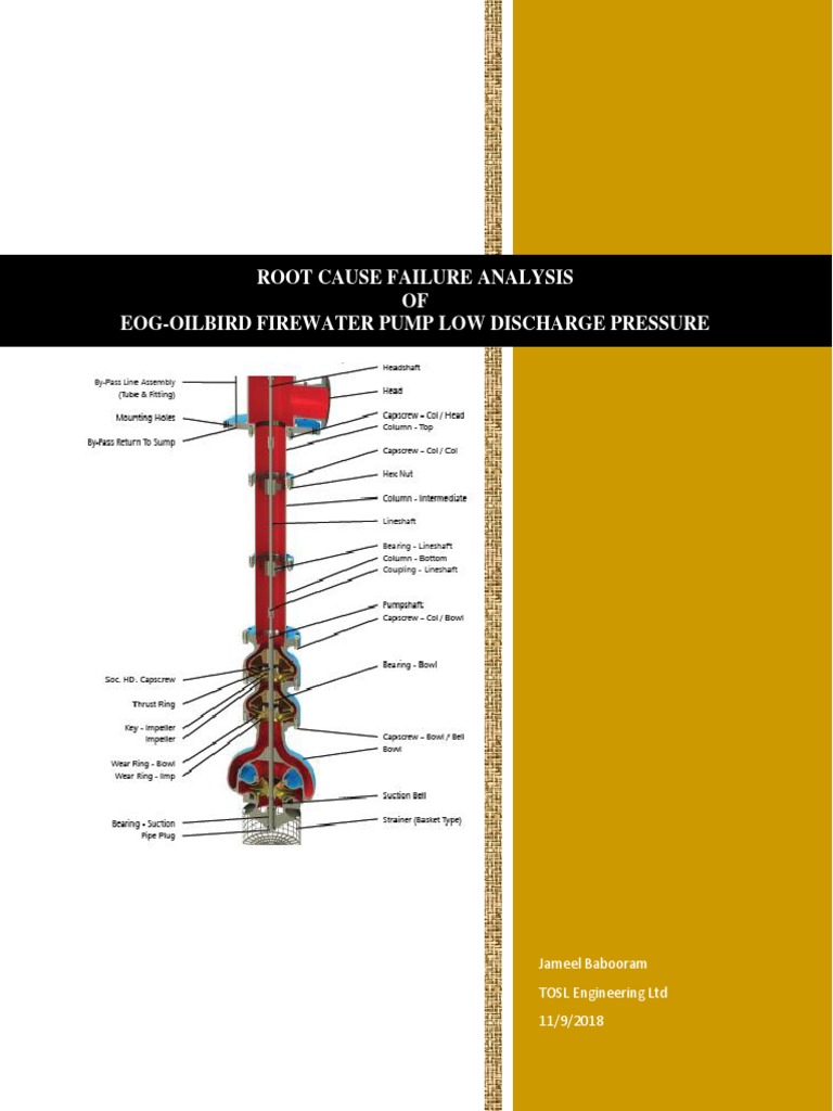 RCFA Low Discharge Pressure v6 | PDF | Anode | Corrosion