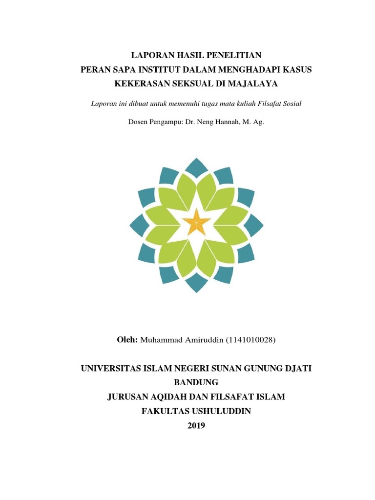 Muhammad Amiruddin-Sapa Institute | PDF | Ilmu Sosial