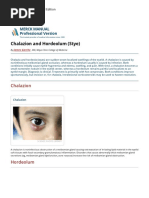 ICD-10 Codes for Styes and Hordeola | PDF | Ophthalmology | Rtt