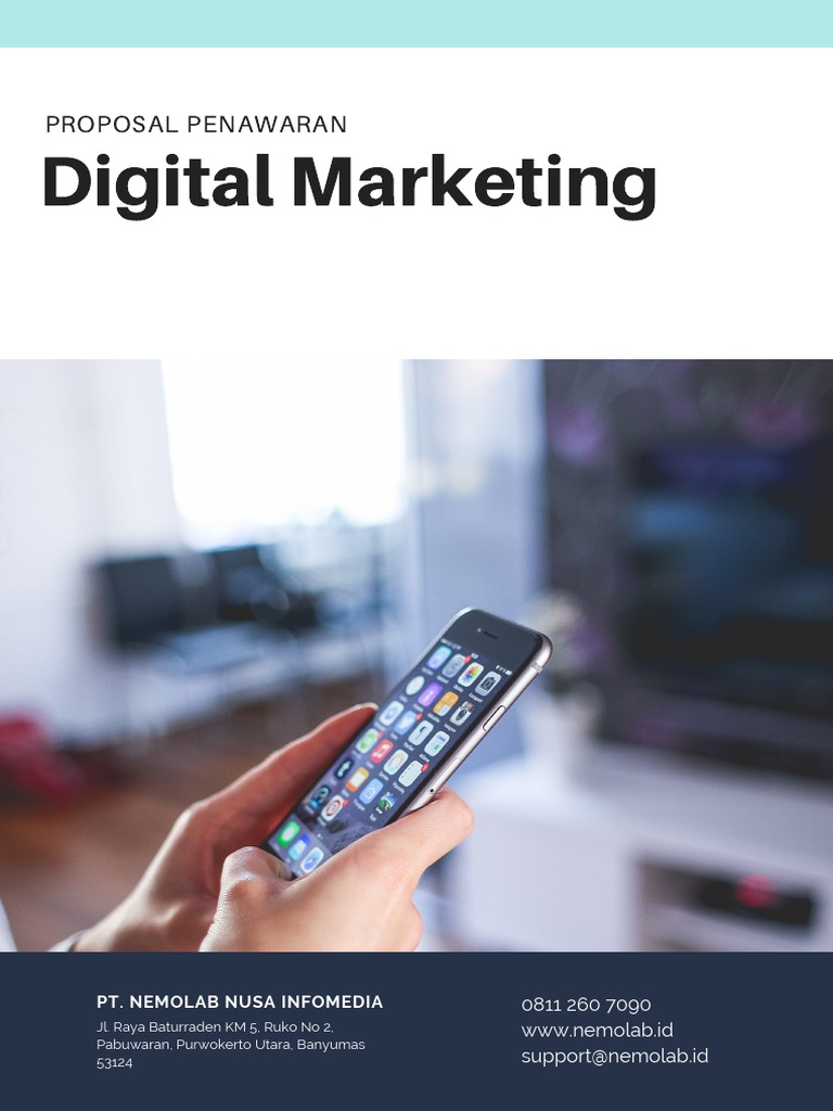 Proposal Pemasaran Digital PT. Nemolab | PDF | Bisnis