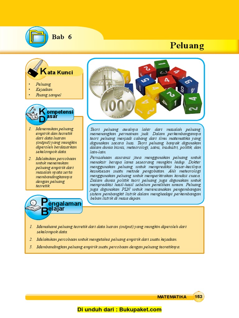 Peluang Teoretik dan Empirik | PDF | Ilmu Sosial